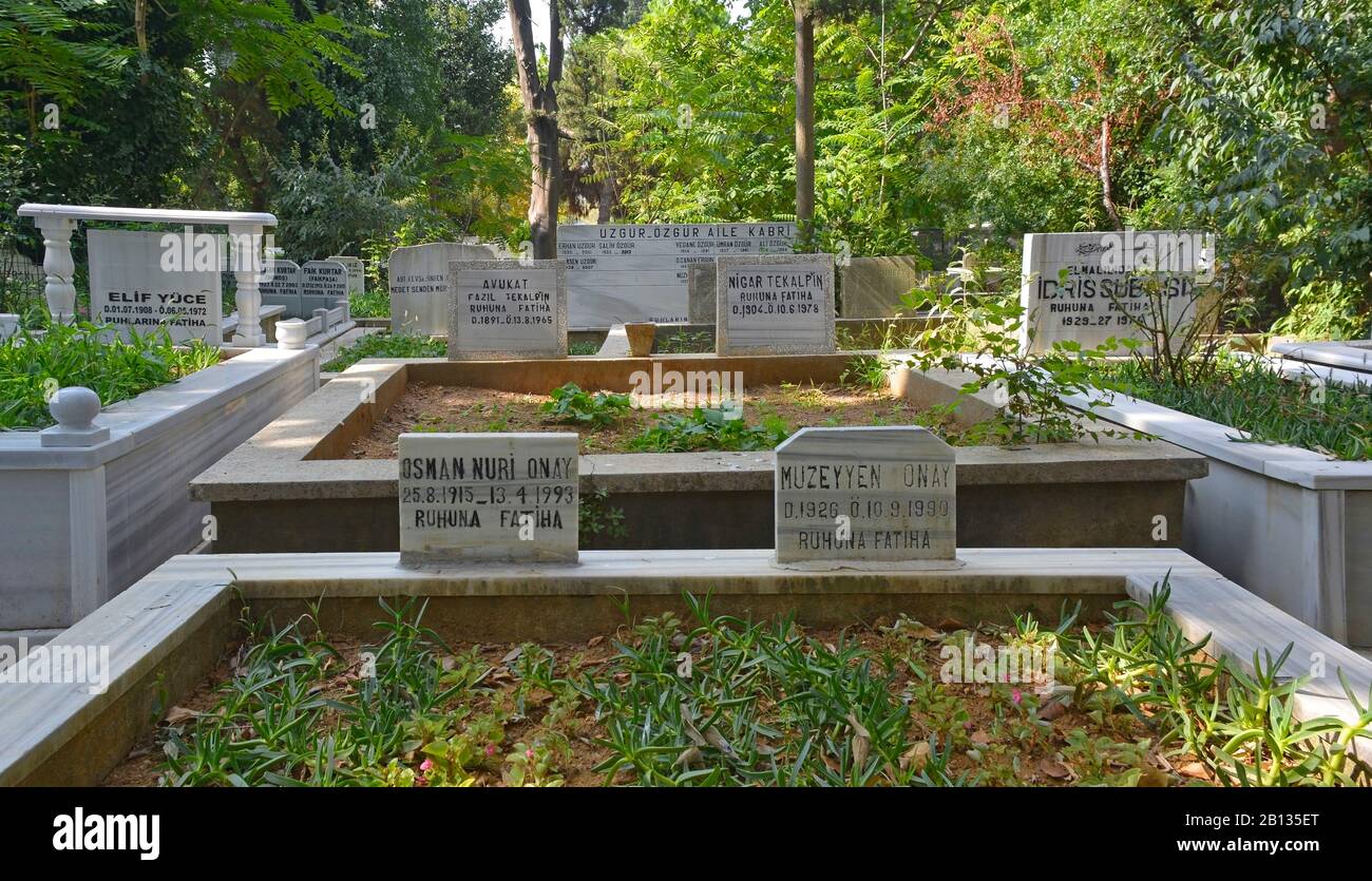 Turkey karacaahmet cemetery hi-res stock photography and images - Alamy