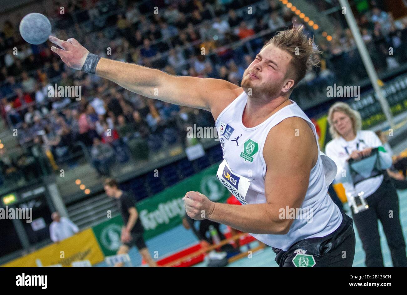 Leipzig, Germany. 22nd Feb, 2020. Athletics/Halle: German championship ...