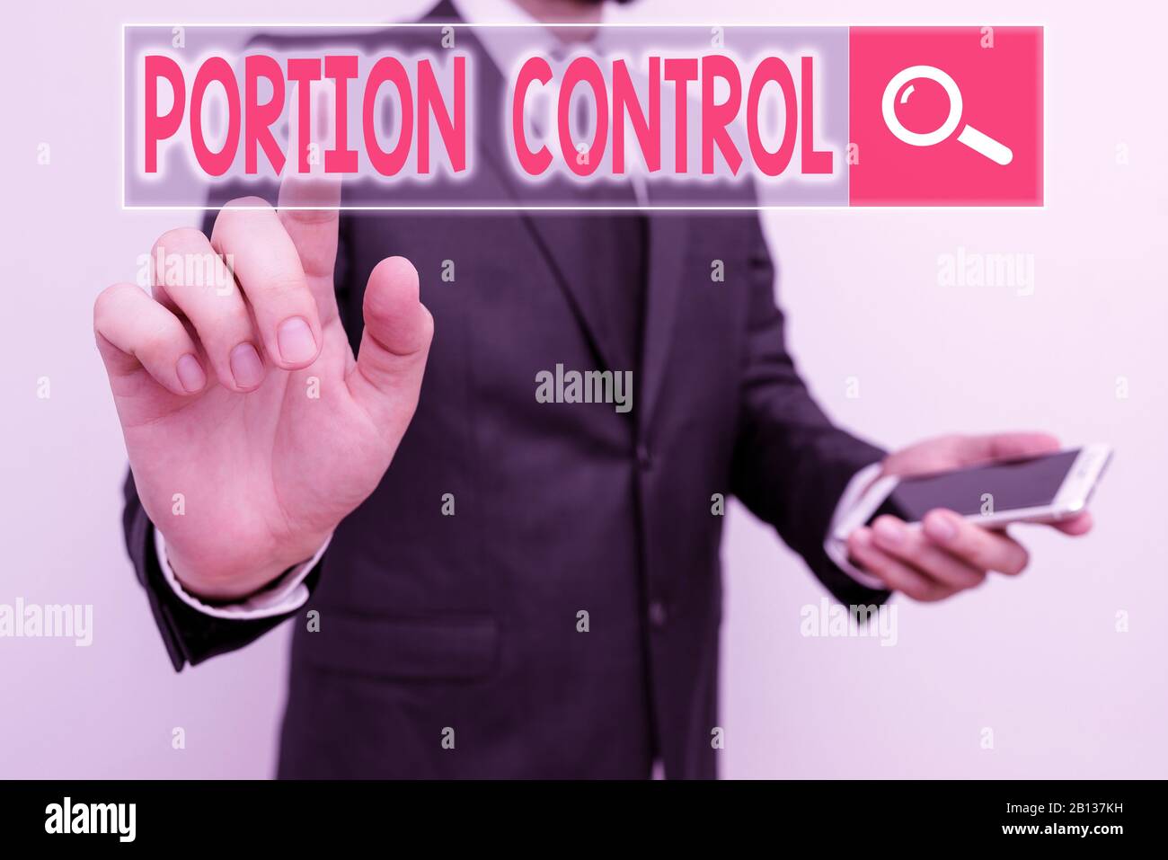 Word writing text Portion Control. Business photo showcasing knowing ...