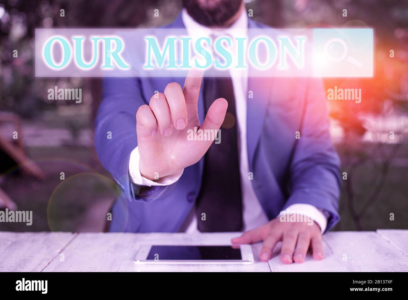 Handwriting text writing Our Mission. Conceptual photo A written ...