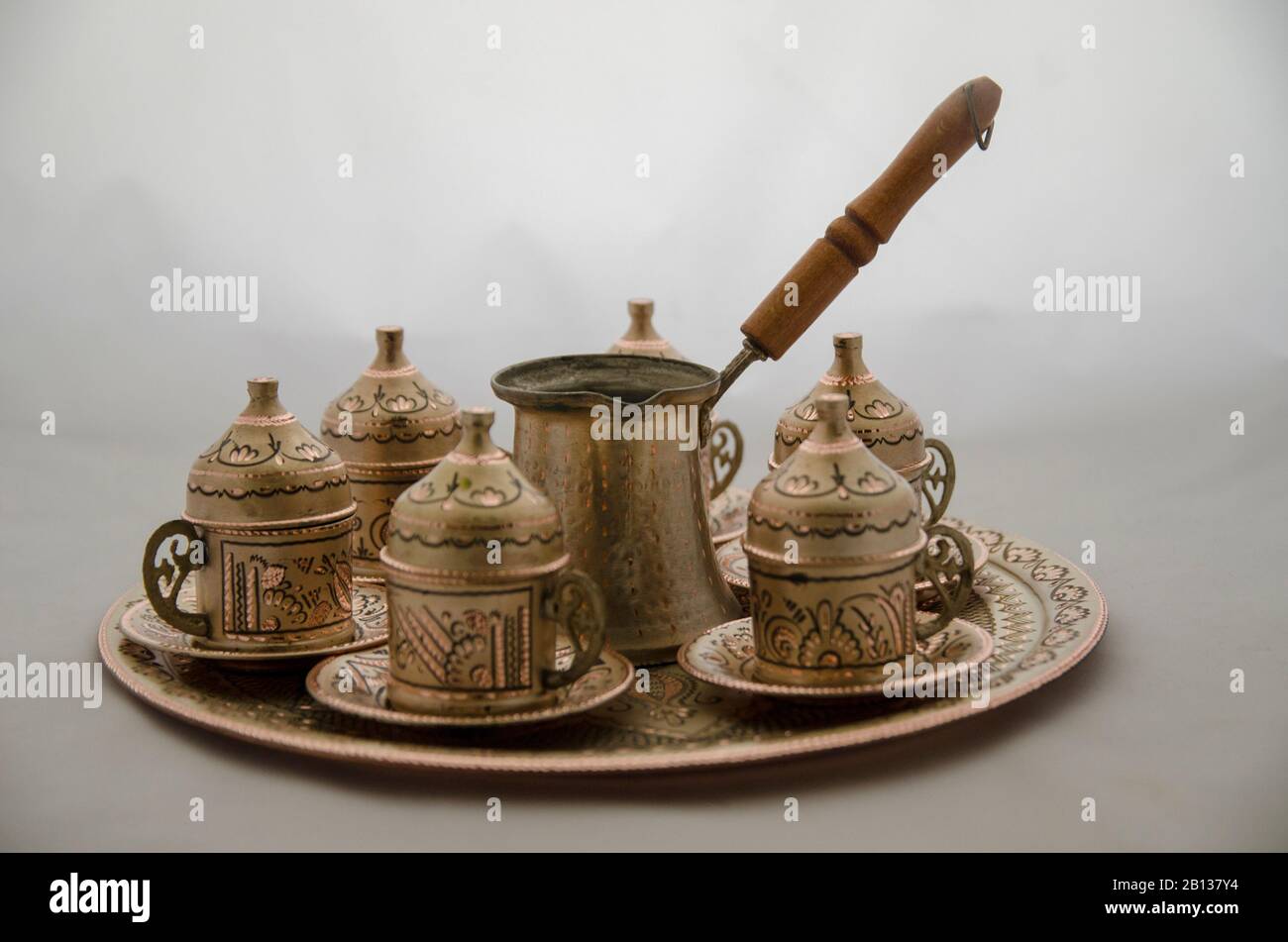 Turkish Coffee Set Stock Photo - Alamy
