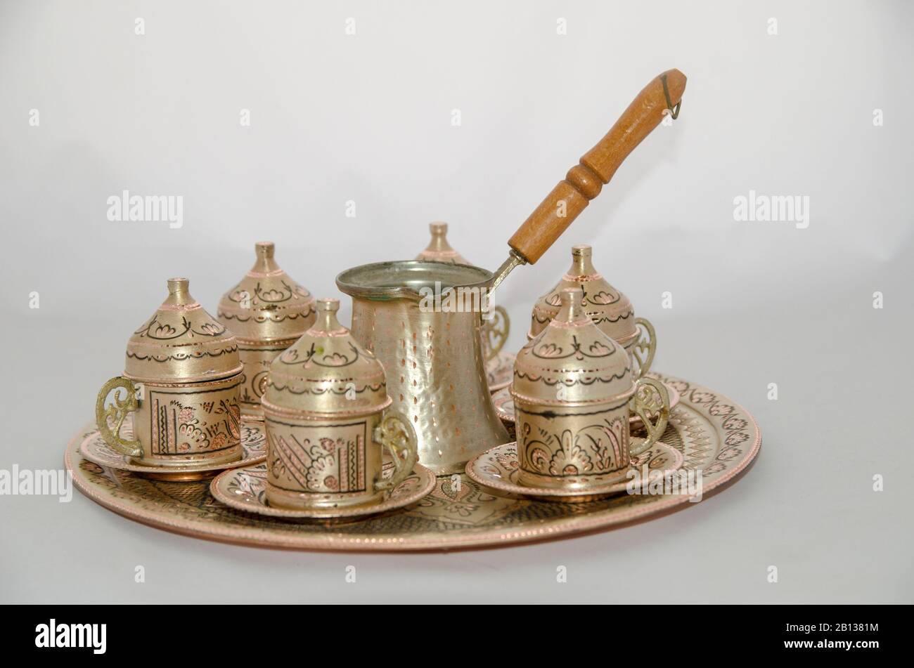 Turkish Coffee Set Stock Photo - Alamy