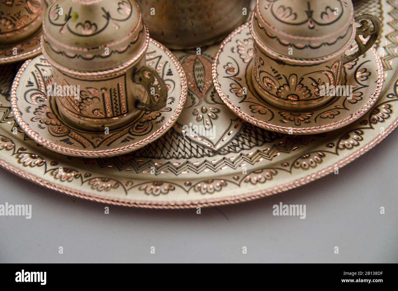 Turkish Coffee Set Stock Photo - Alamy