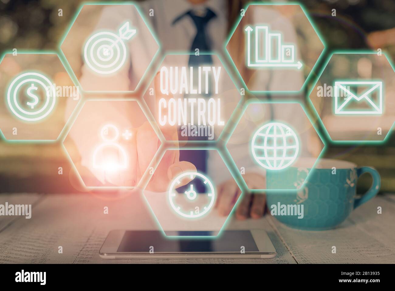 Maintaining quality control hi-res stock photography and images - Alamy