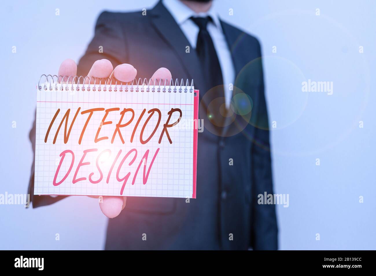 Text sign showing Interior Design. Business photo text the art of ...