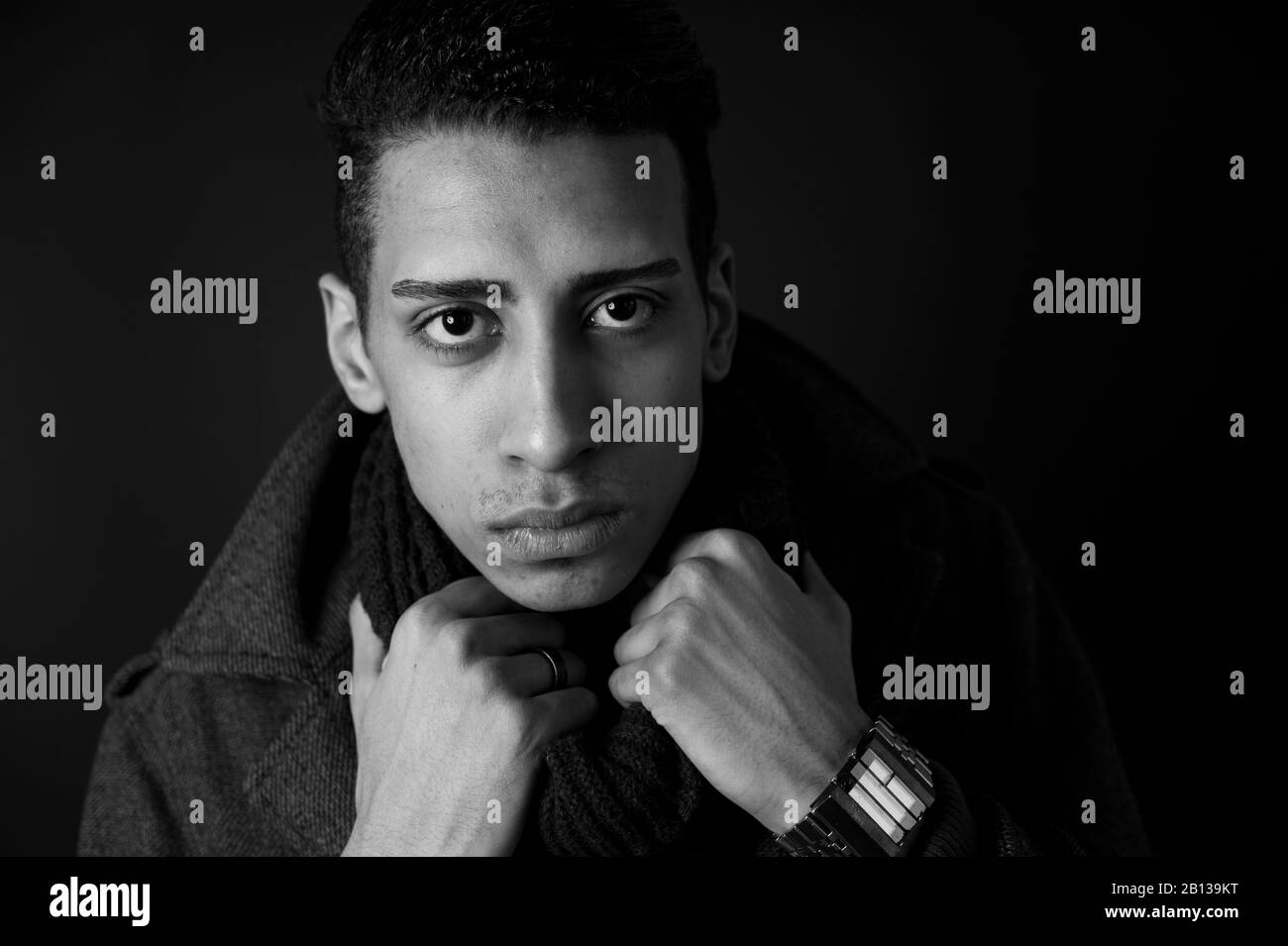 Portrait young arab man hi-res stock photography and images - Alamy
