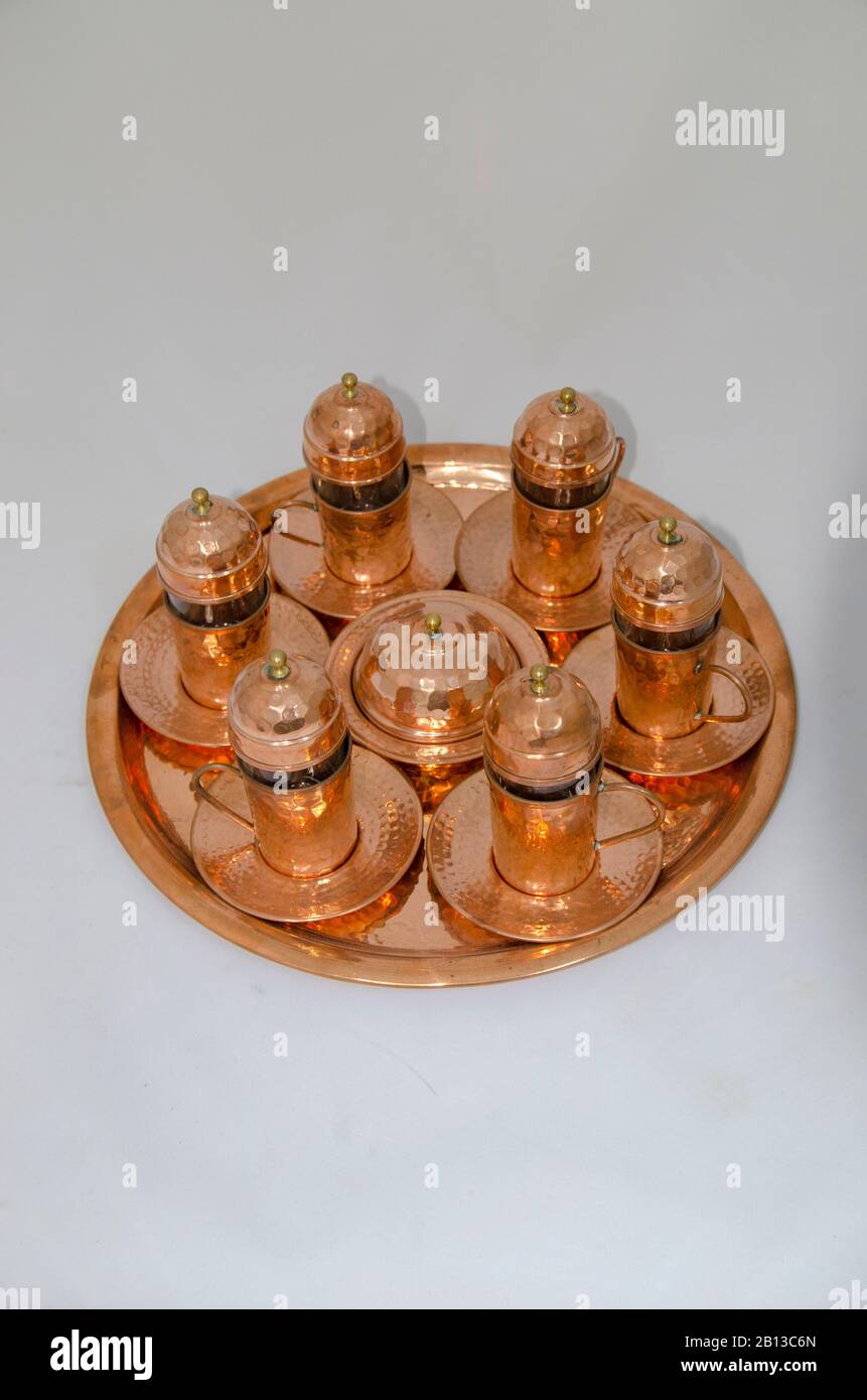 Turkish Coffee Set Stock Photo - Alamy