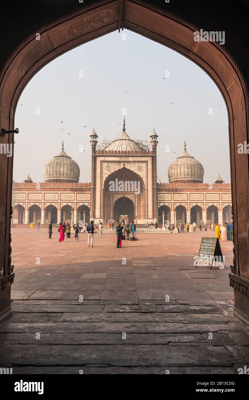 Jama Masjid, India, Asia Stock Photo - Alamy