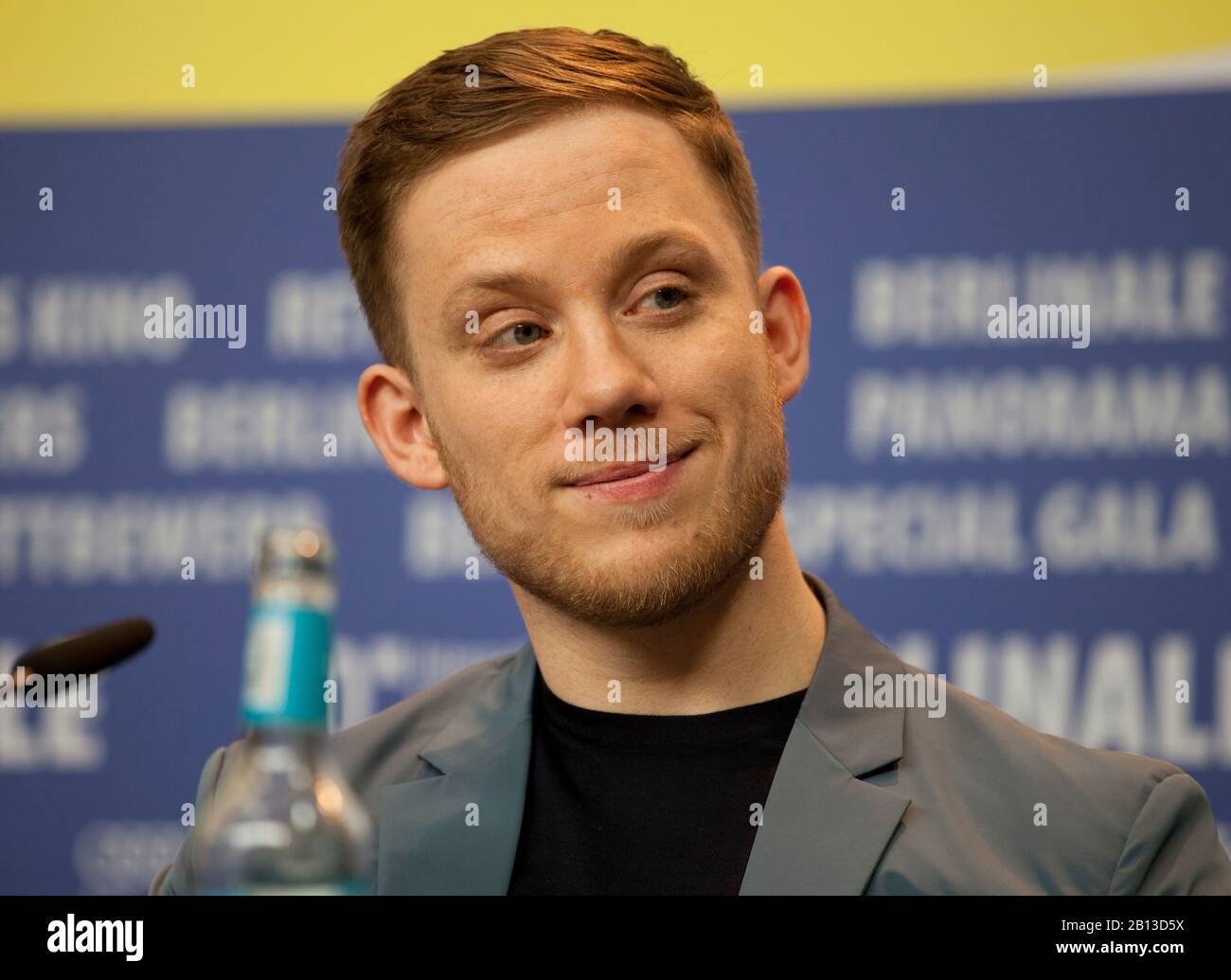 Actor Joe Cole at the press conference for the film One of These Days ...