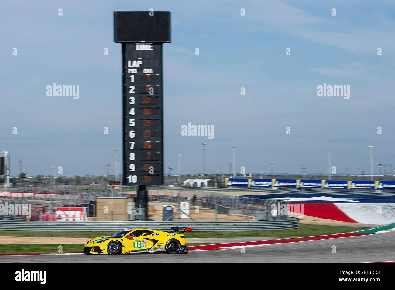 February 22, 2020: Corvette Racing Jan Magnussen and Mike Rockenfeller ...