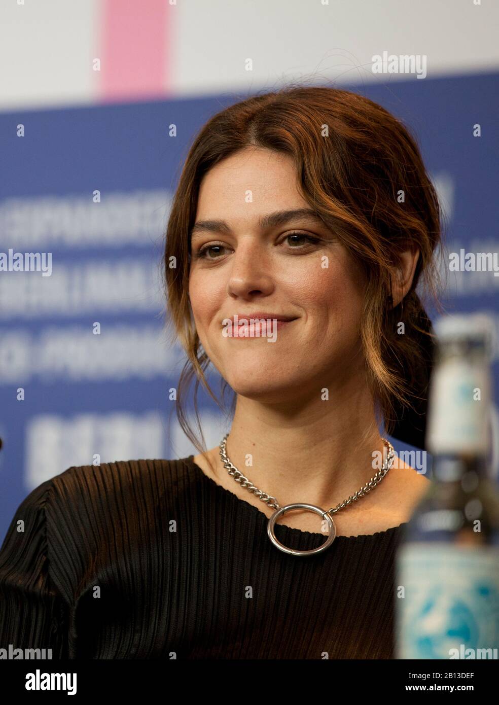 Actress Callie Hernandez at the press conference for the film One of ...