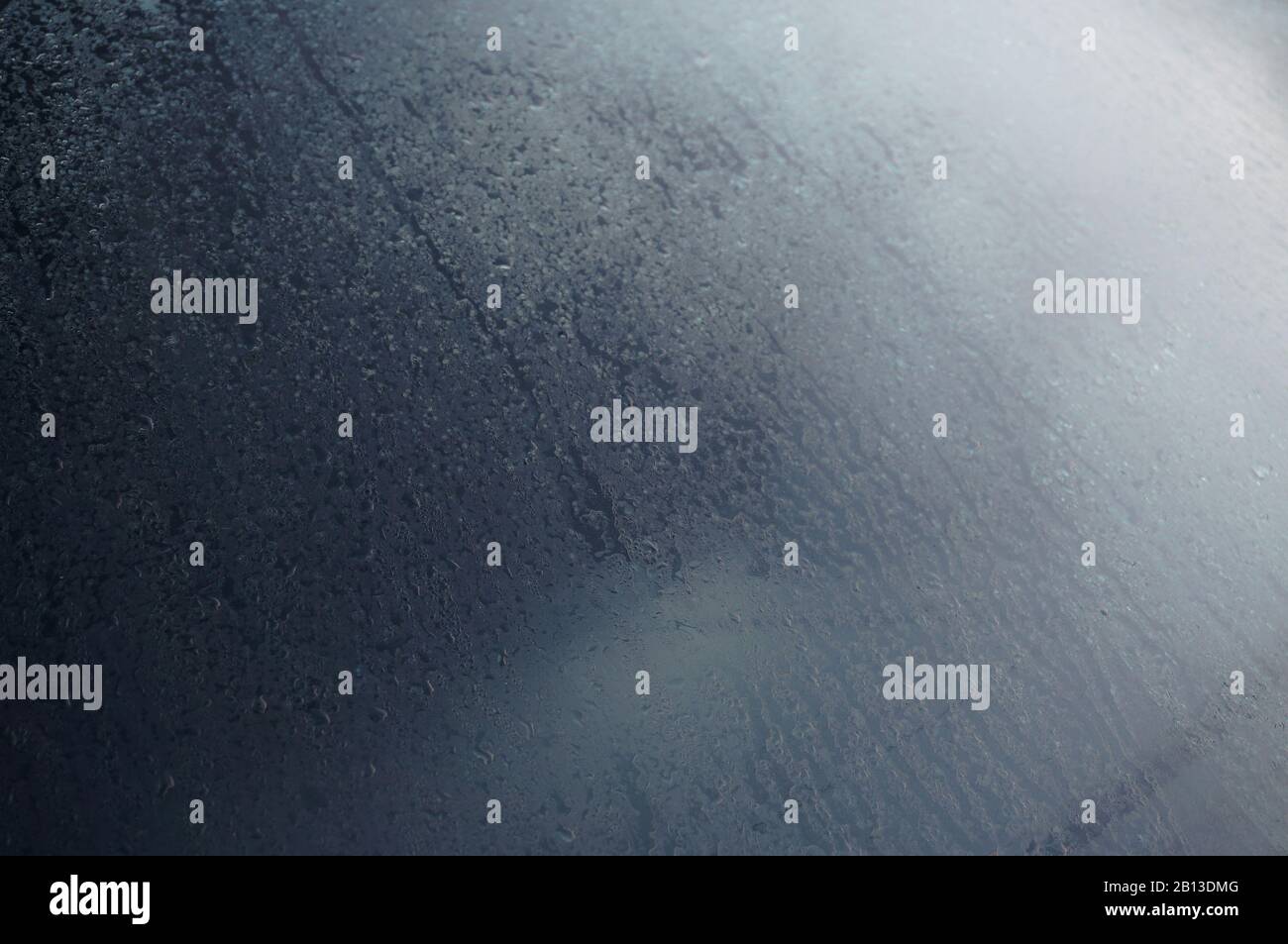 Texture of wet windshield in morning Stock Photo - Alamy