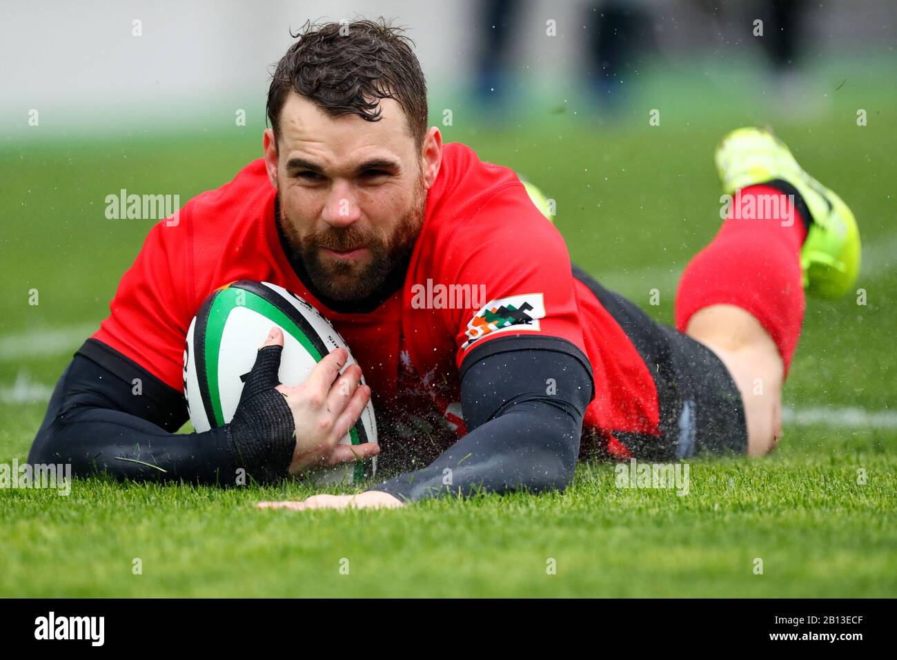 Higashiosaka, Osaka, Japan. 22nd Feb, 2020. Michael Bond () Rugby ...