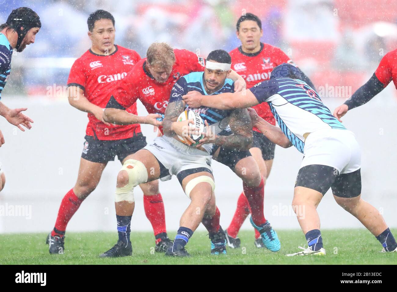 Higashiosaka, Osaka, Japan. 22nd Feb, 2020. Rahboni Warren-Vosayaco ...