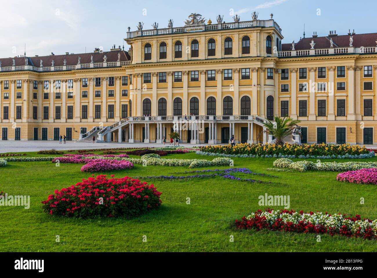 Schonbrunn Palace was the main summer residence of the Habsburg rulers ...