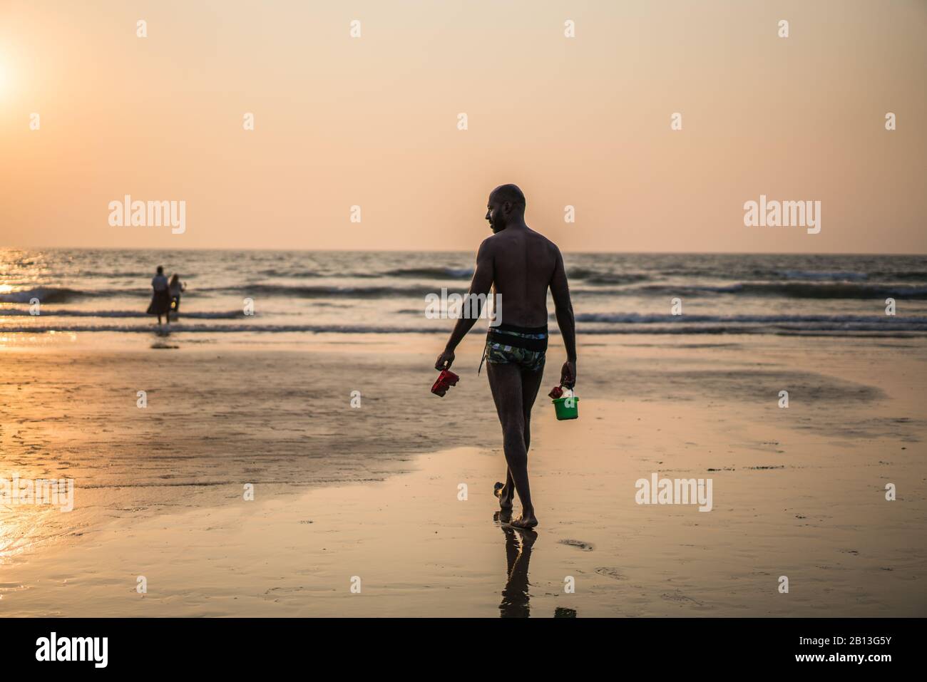 People in the beach, Arambol, Goa, India Stock Photo - Alamy