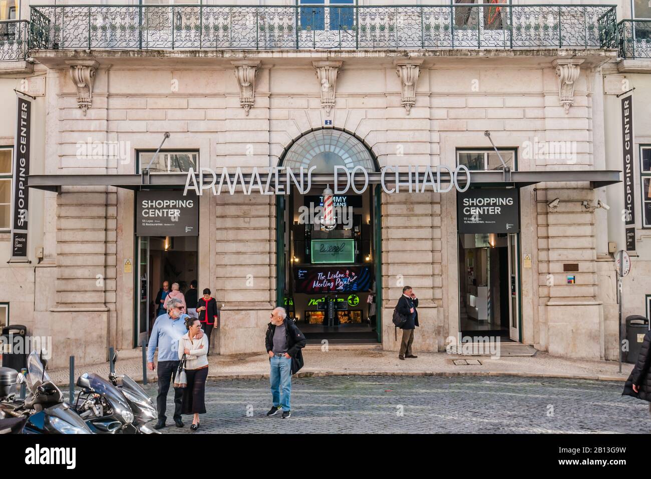Armazens Do Chiado a stylish shopping centre in downtown Lisbon ...