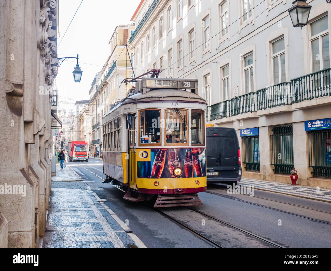 Famous tram hi-res stock photography and images - Alamy