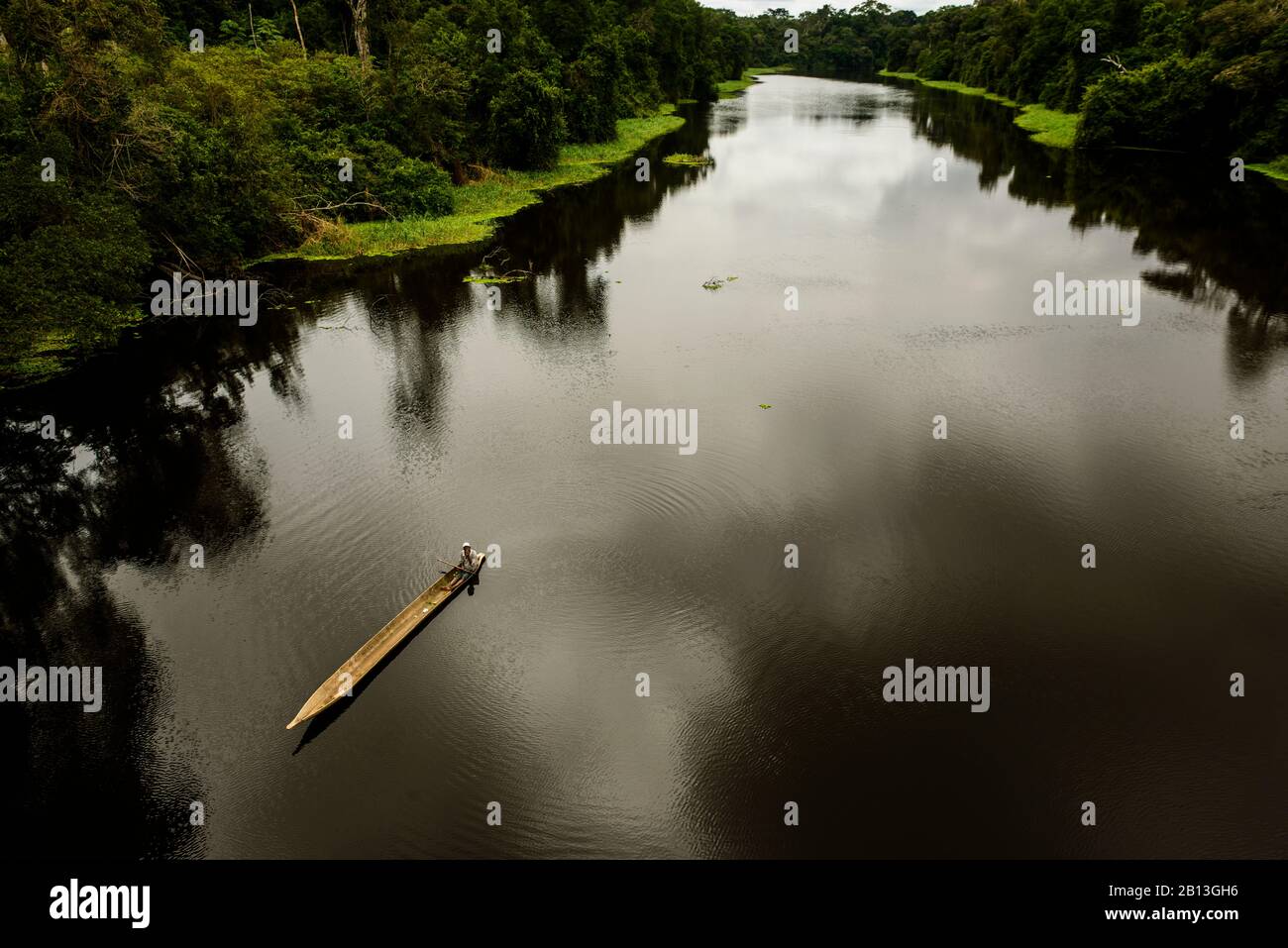 The river of equatorial rainforest,Gabon,Central Africa Stock Photo - Alamy