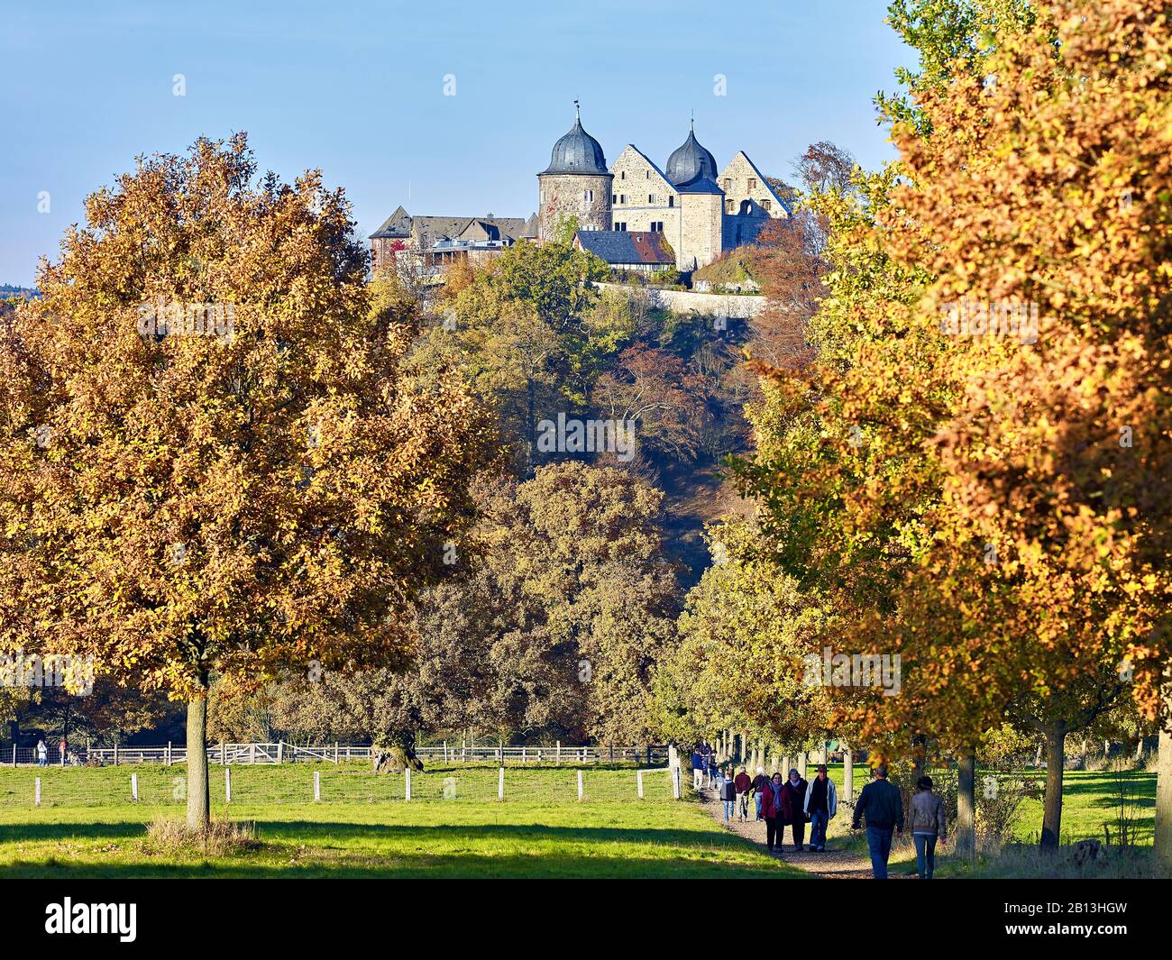 Sleeping Beauty Castle Sababurg,Hofgeismar,Hesse,Germany Stock Photo ...