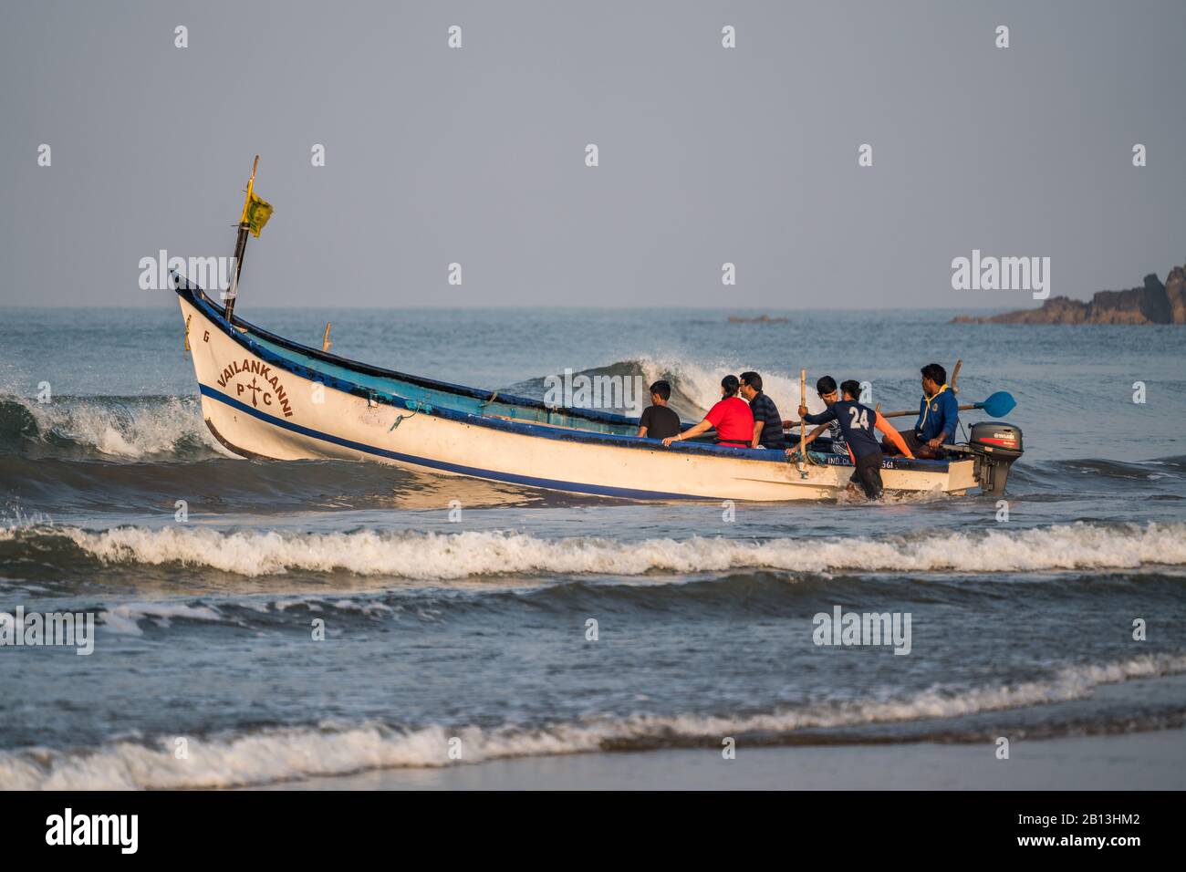 People in the beach, Arambol, Goa, India Stock Photo - Alamy