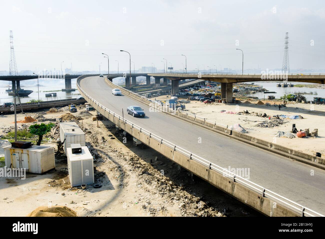 The floating slums of Lagos,Nigeria Stock Photo - Alamy