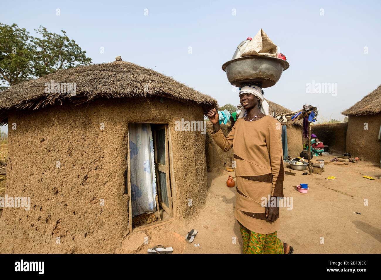 Village life of Northern Togo Stock Photo - Alamy
