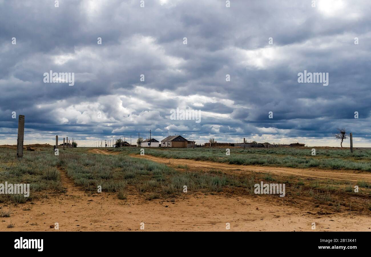 Steppes kazakhstan hi-res stock photography and images - Alamy