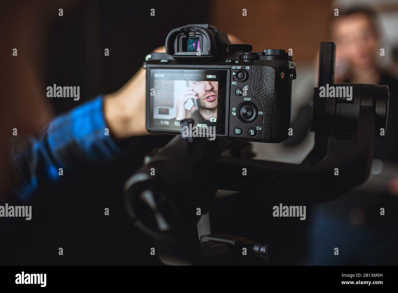 Professional cameramans hi-res stock photography and images - Alamy
