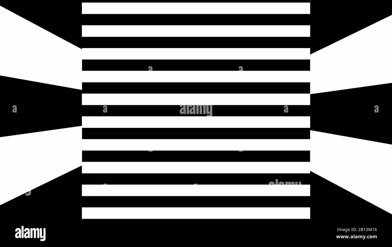 Black and white stripes. Computer generated abstract background, 3D ...