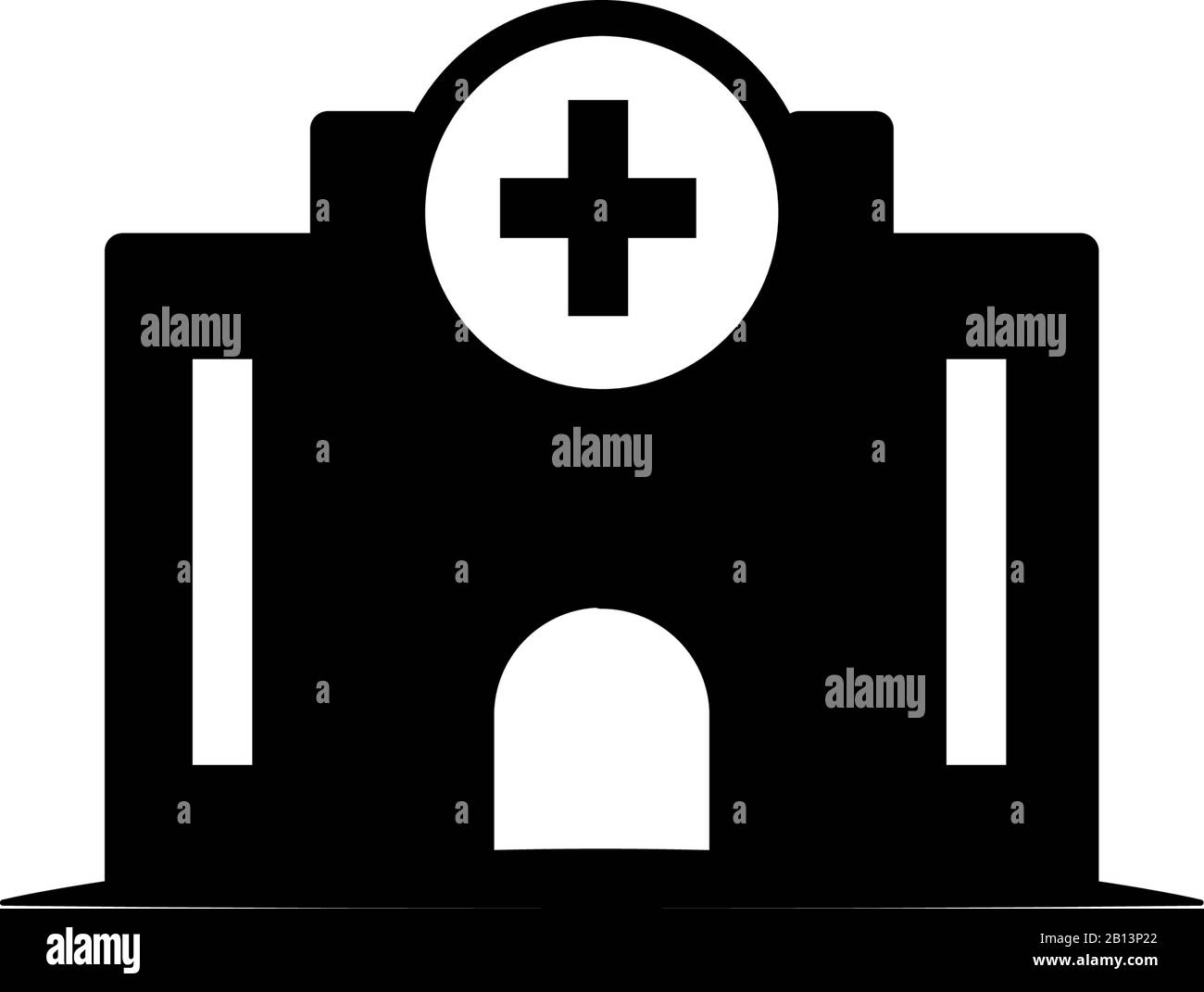 hospital icon design template Stock Vector Image & Art - Alamy