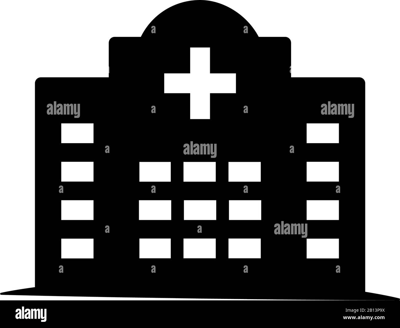 hospital icon design template Stock Vector Image & Art - Alamy