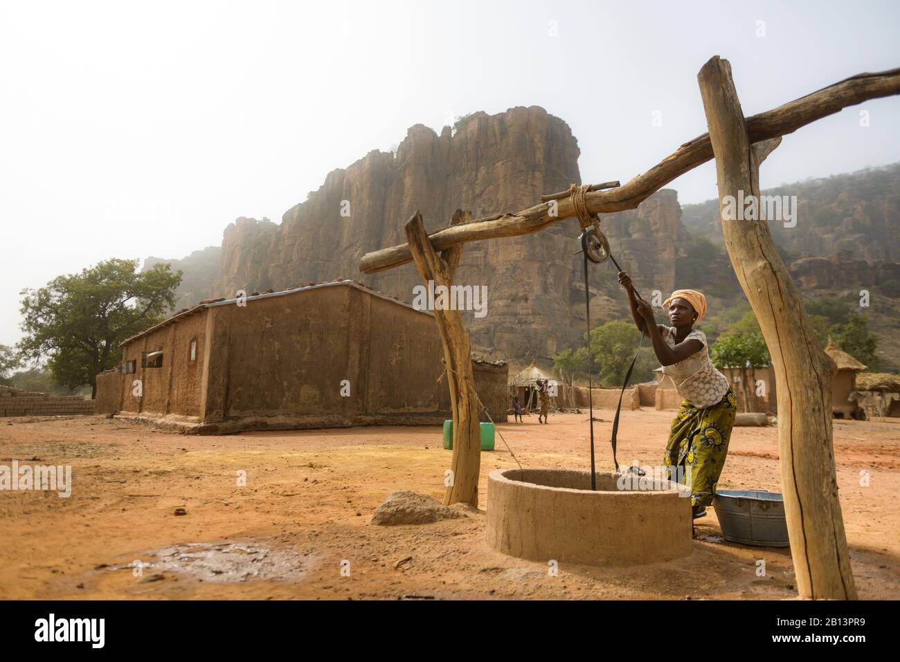 Village life rural mali hi-res stock photography and images - Alamy