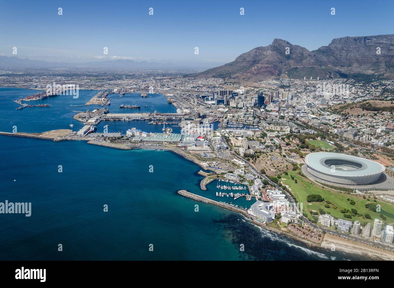 Cape town stadium from above hi-res stock photography and images - Alamy