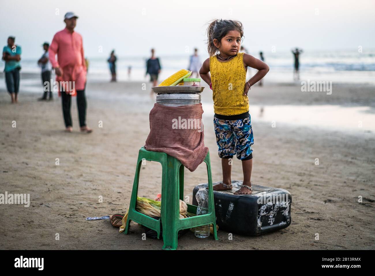 People on the beach, Arambol, Goa, India Stock Photo - Alamy