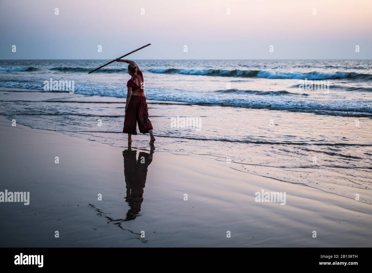 People on the beach, Arambol, Goa, India Stock Photo - Alamy