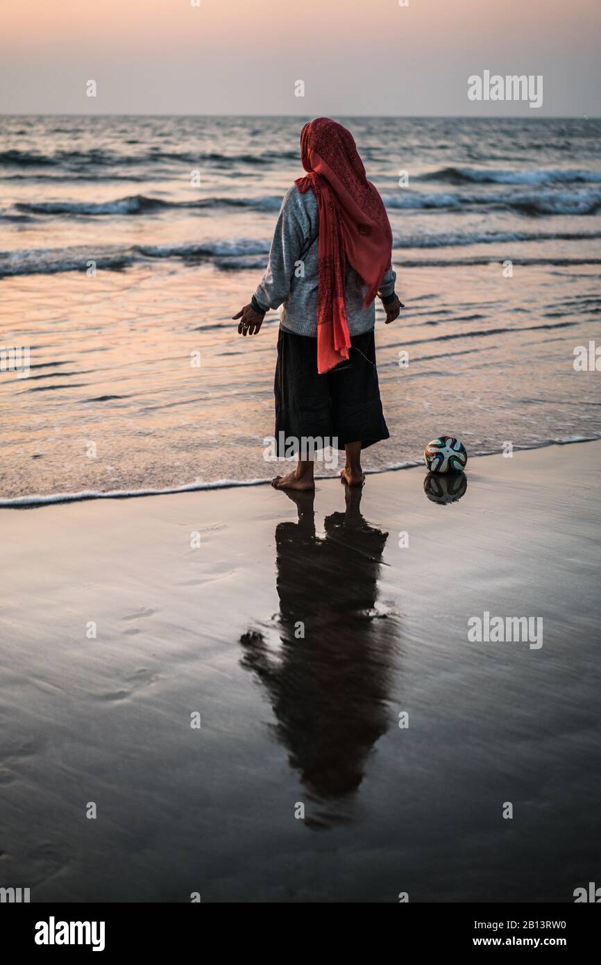 People on the beach, Arambol, Goa, India Stock Photo - Alamy
