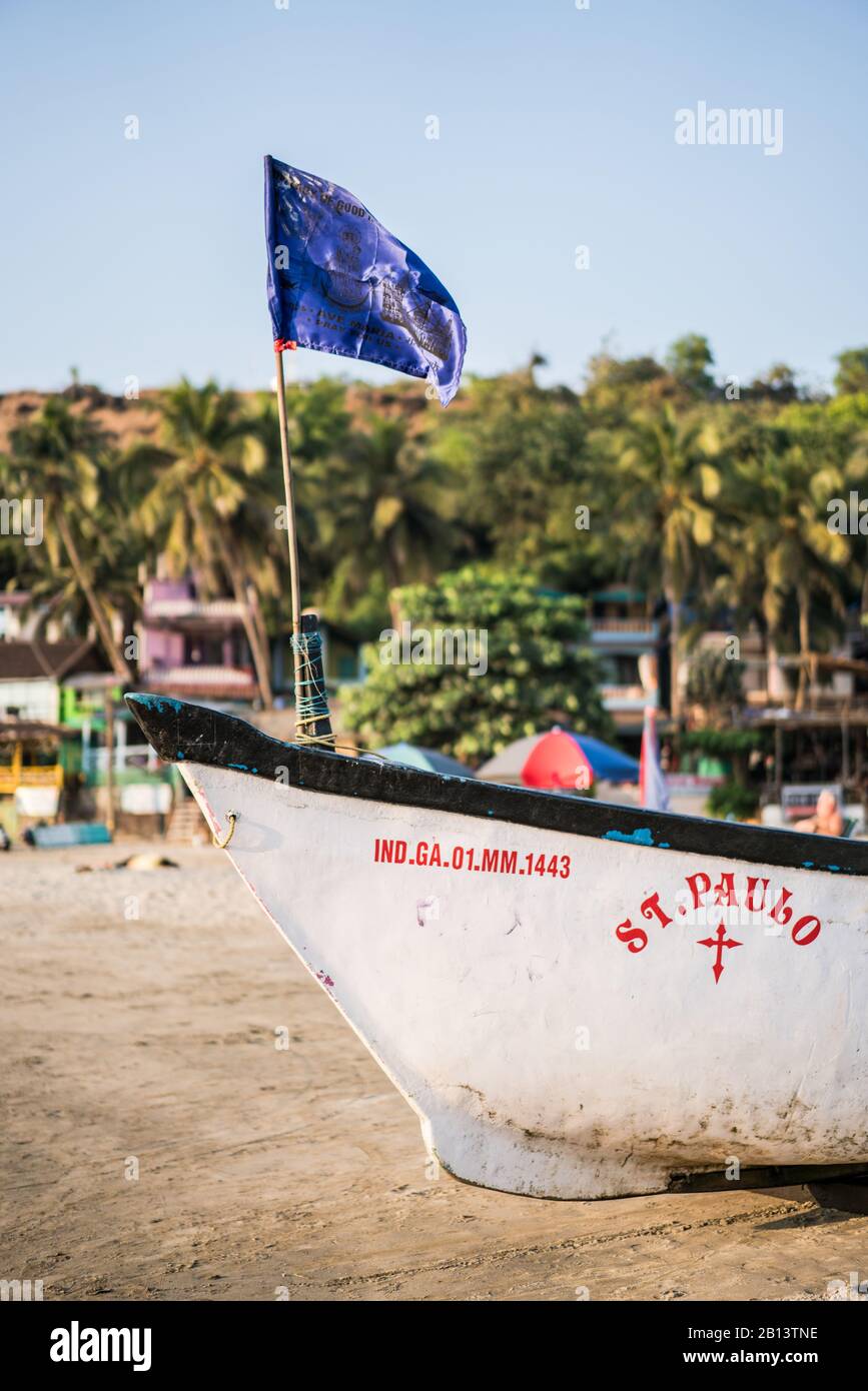 Local people on the beach, Arambol, Goa, India, Asia Stock Photo - Alamy