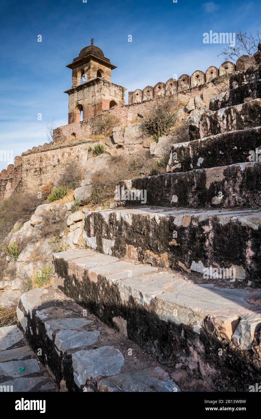 Jaigarh Fort, Jaipur, India, Asia Stock Photo - Alamy