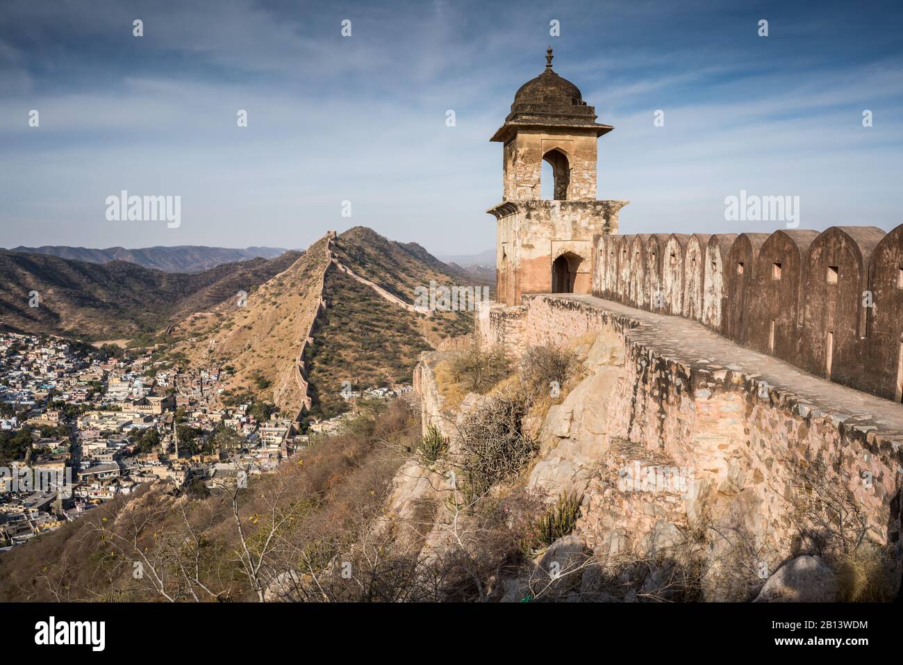 Jaigarh Fort, Jaipur, India, Asia Stock Photo - Alamy
