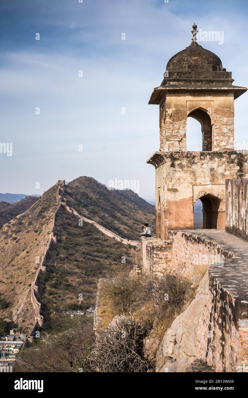Jaigarh Fort, Jaipur, India, Asia Stock Photo - Alamy