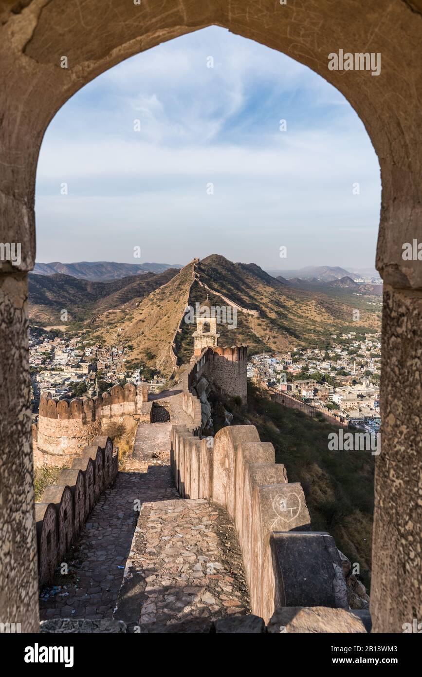 Jaigarh Fort, Jaipur, India, Asia Stock Photo - Alamy