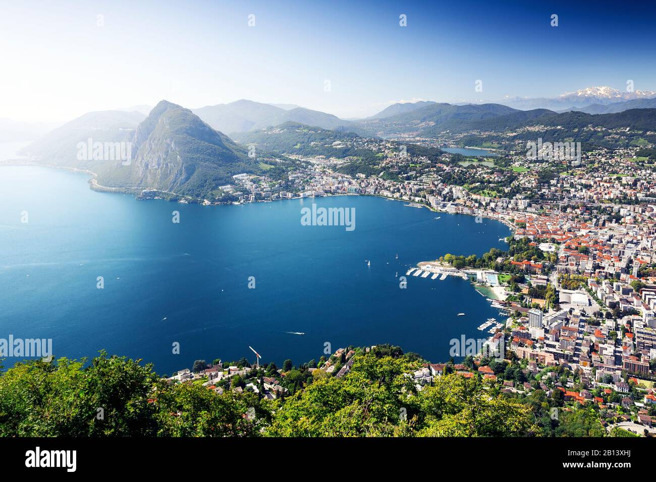 Monte bre switzerland hi-res stock photography and images - Alamy