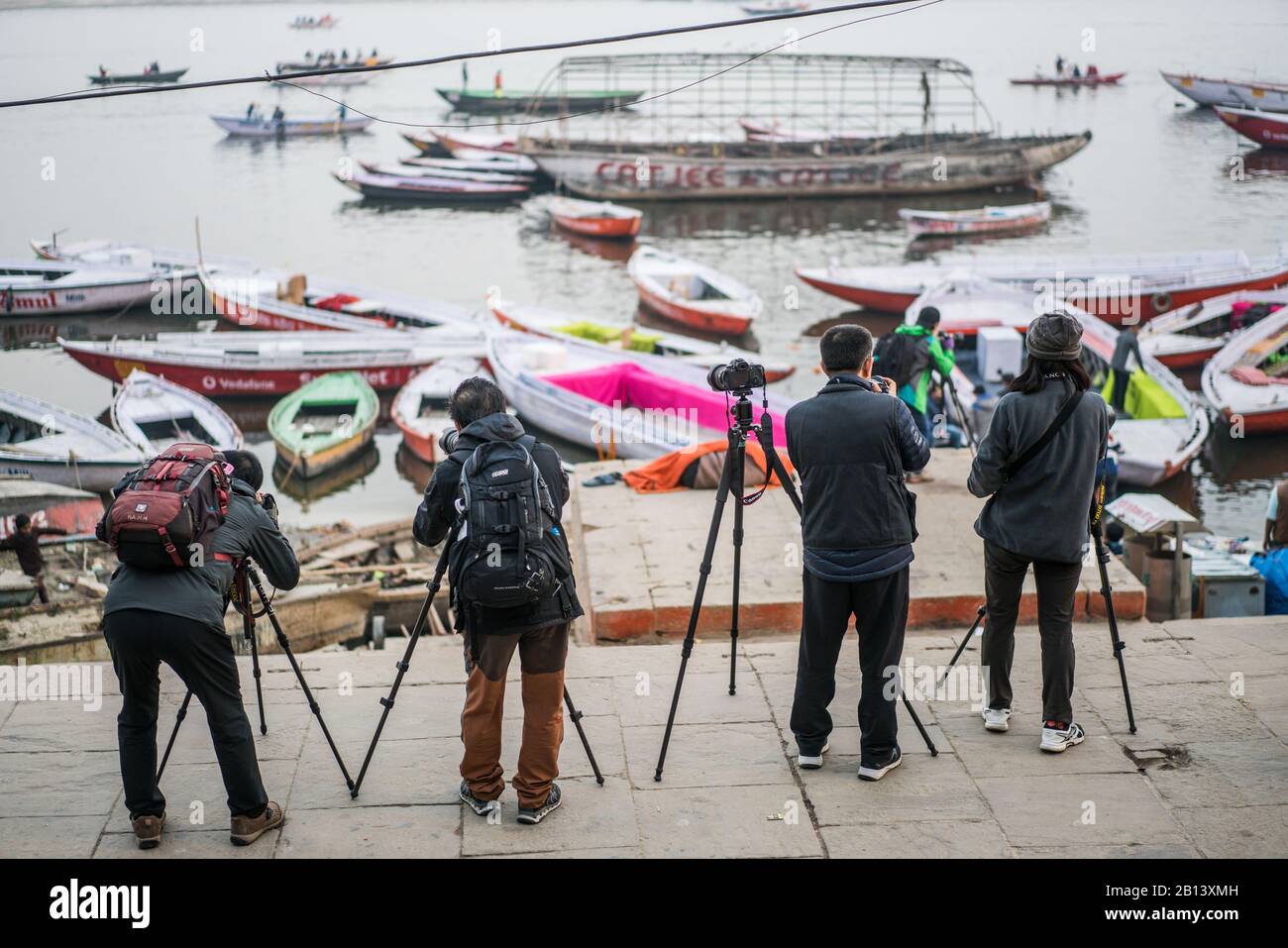 Street scene, Varanasi, India, Asia Stock Photo - Alamy