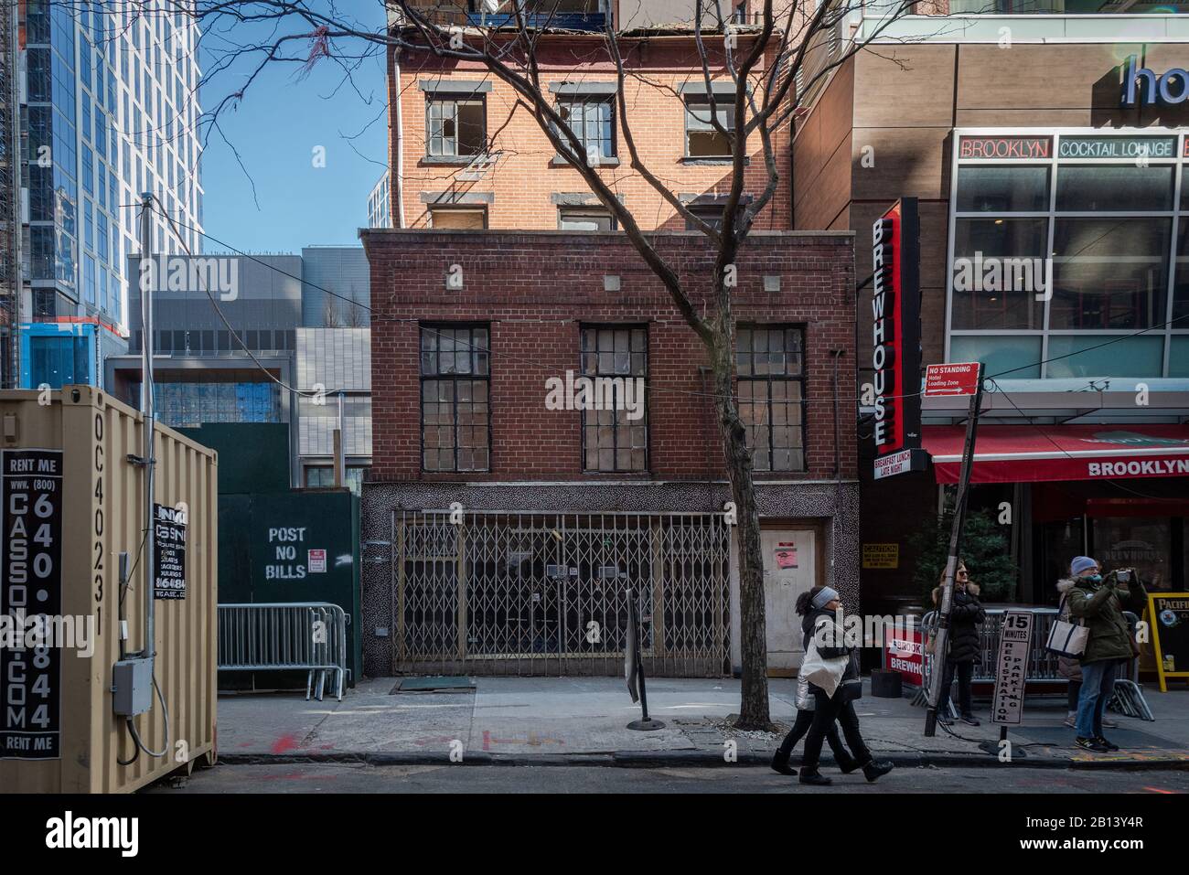 227 Duffield in downtown Brooklyn, New York, on February 22, 2020. The ...