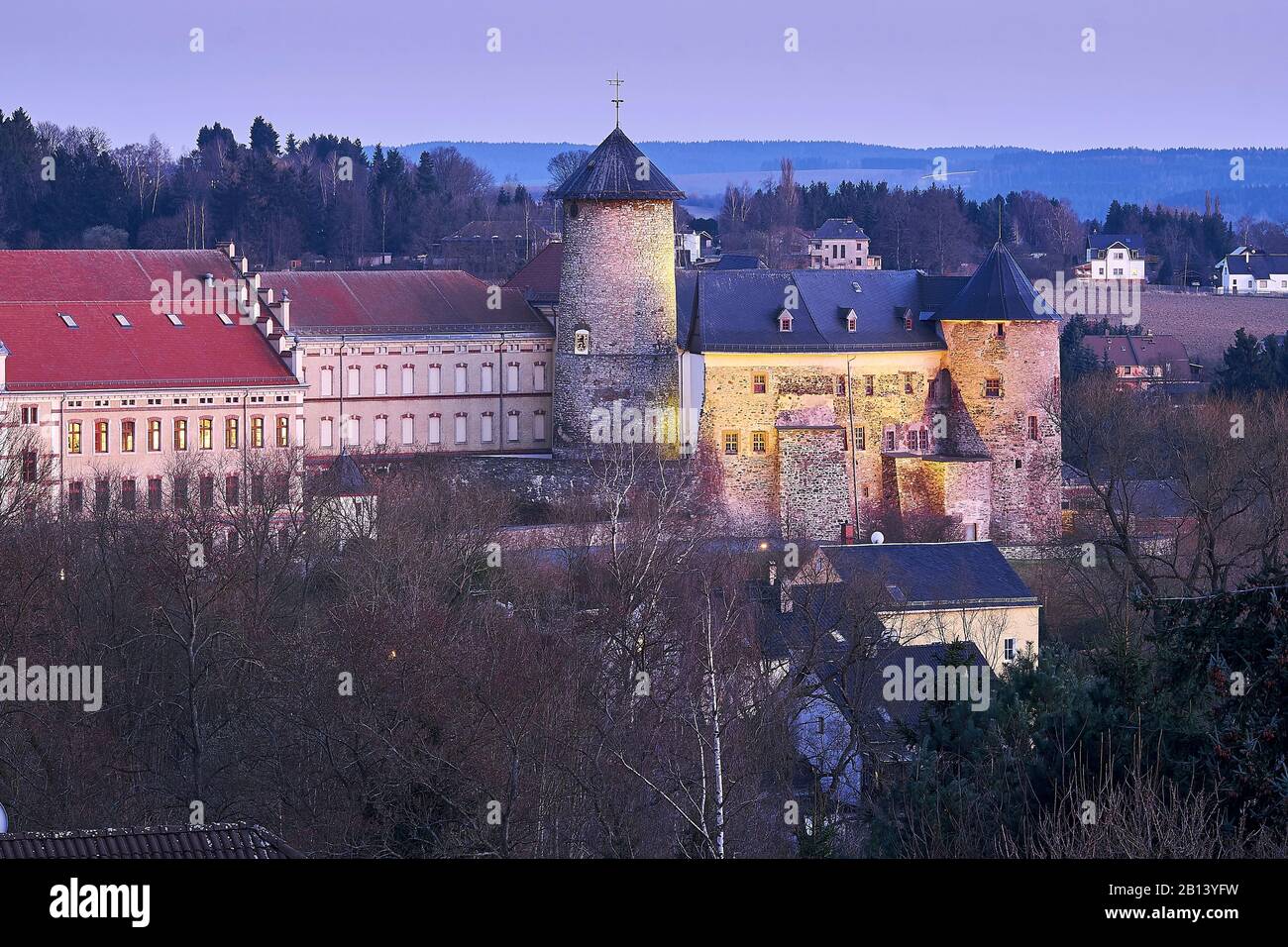 Voigtsberg castle in oelsnitz hi-res stock photography and images - Alamy