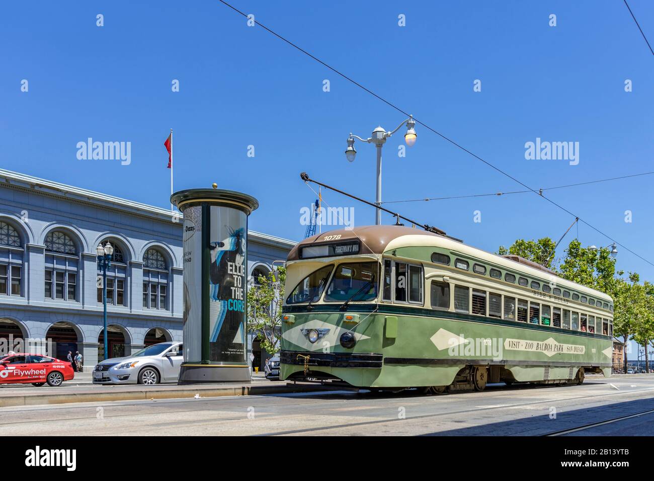 Historical TRAM,San Francisco,California,United States Stock Photo - Alamy