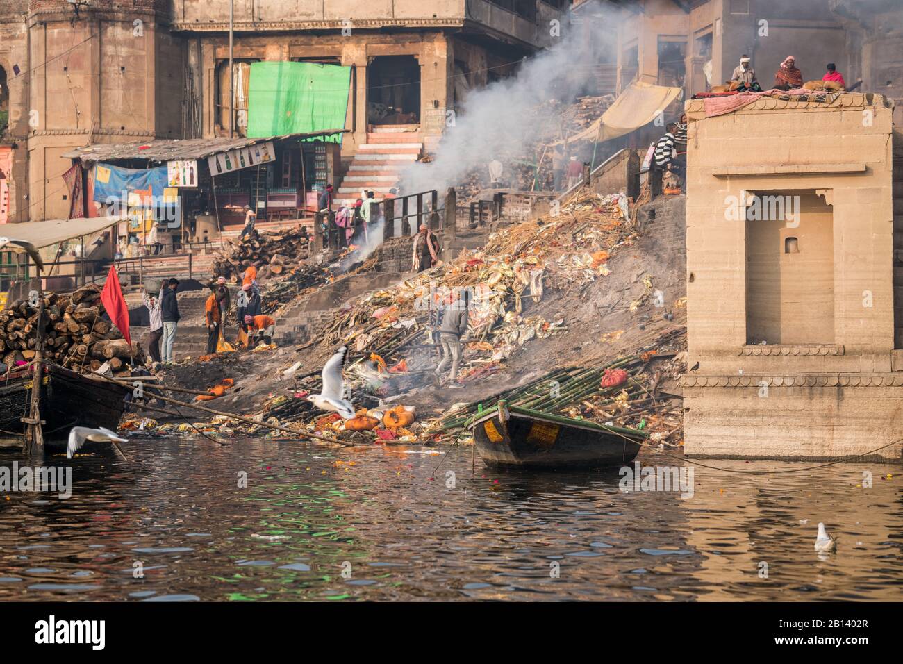 Street scene, Varanasi, India, Asia Stock Photo - Alamy