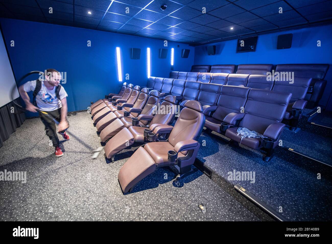 Nidda, Germany. 19th Feb, 2020. The "Mystique" hall in the "Lumos Light ...