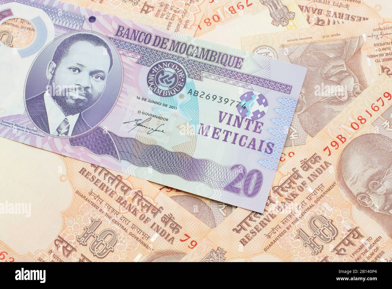 Indian one rupee coins from hi-res stock photography and images - Alamy